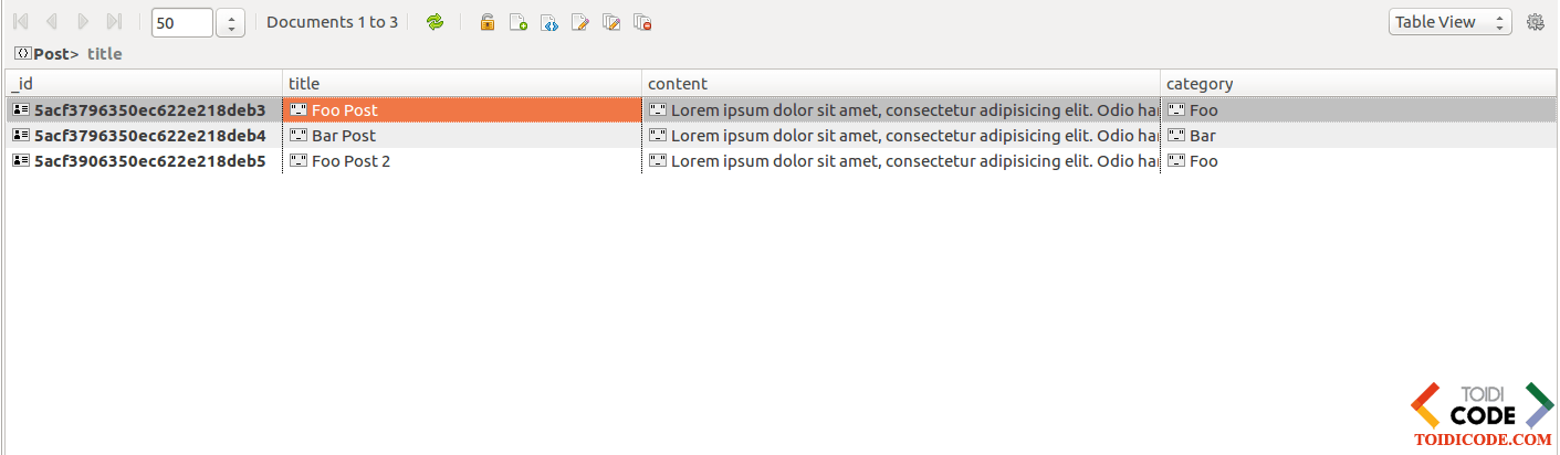 Delete Document Trong Mongodb Sử Dụng Php